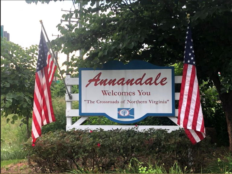 Scouts are restoring the Annandale sign - Annandale Today