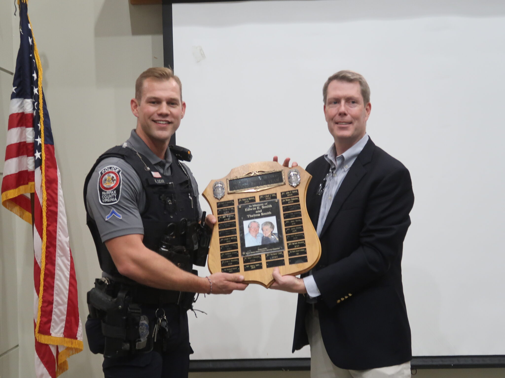 Sgt. Gehr named Mason Officer of the Year - Annandale Today